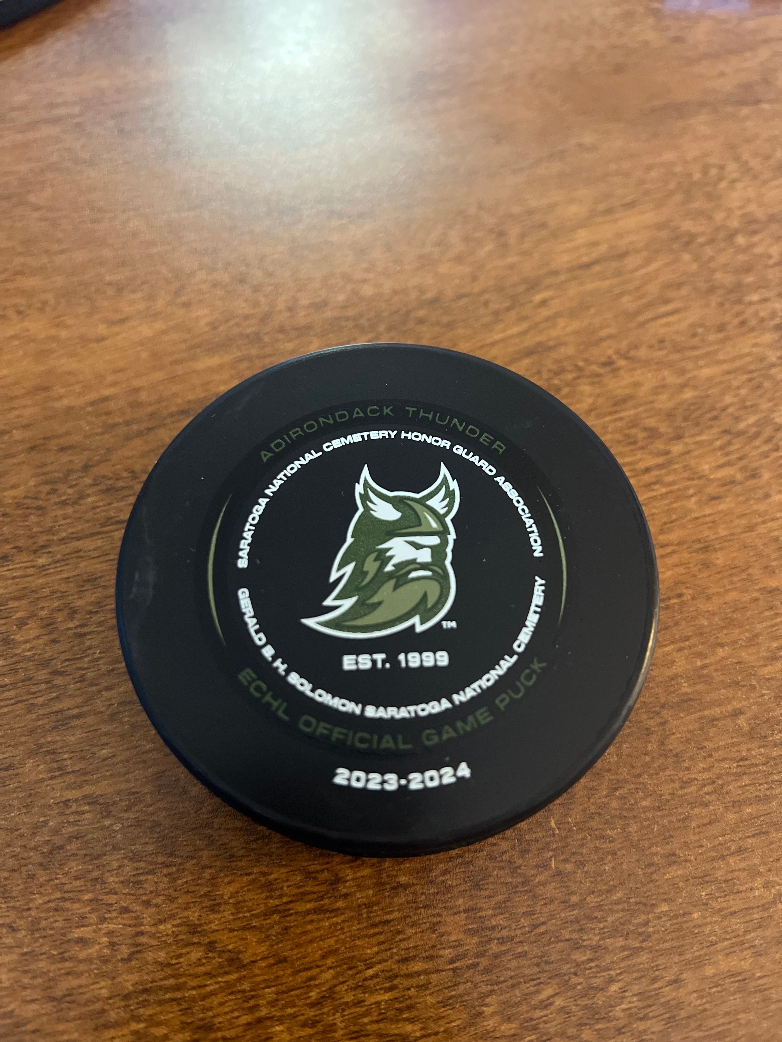 Specialty Military Puck | Adirondack Thunder Retail Store